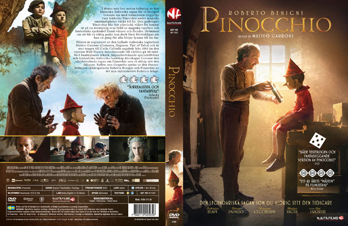 Njutafilms Pinocchio (DVD) - Njutafilms